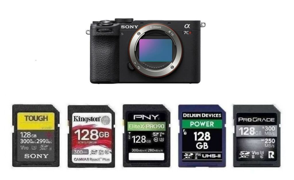 Best Memory Cards for Sony a7CR - Camera Lookout