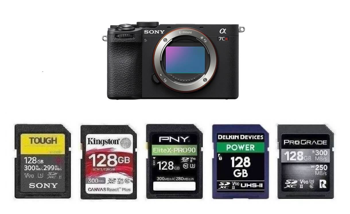 Best Memory Cards for Sony a7CR - Camera Lookout
