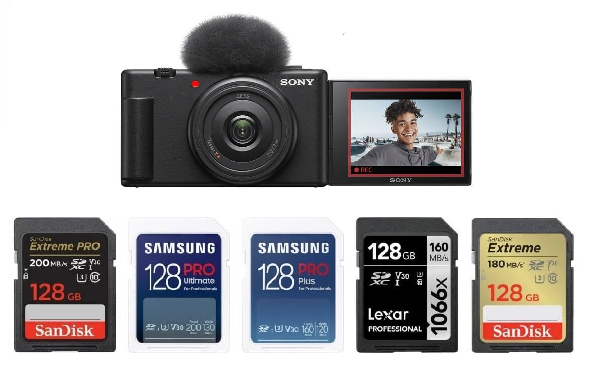 Best Memory Cards for Sony ZV-1F - Camera Lookout