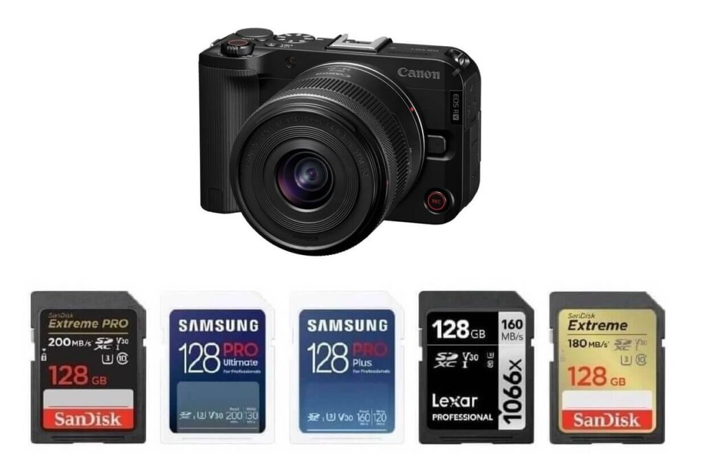 Best Memory Cards for Canon EOS R50 V - Camera Lookout