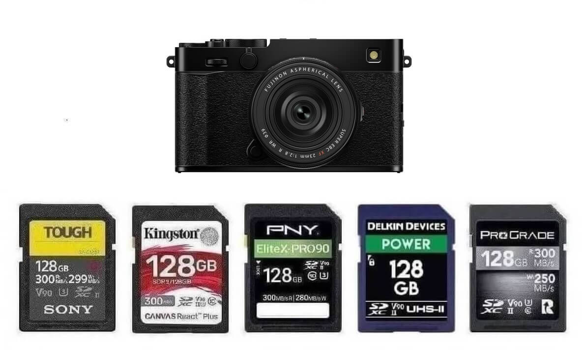 Best Memory Cards for Fujifilm X-E5 - Camera Lookout